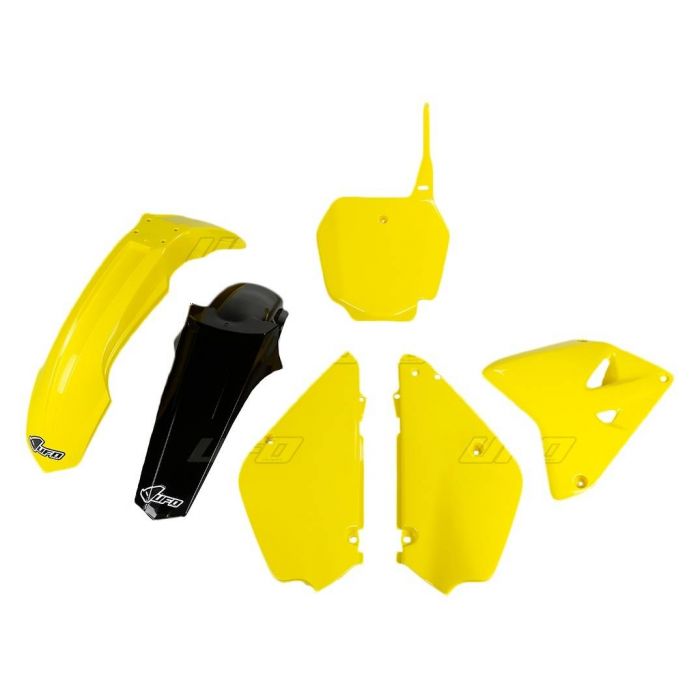 UFO Plastic Kit OEM - 16 - Restyle - SUKIT405K-999D | Suzuki RM85 2002 ...