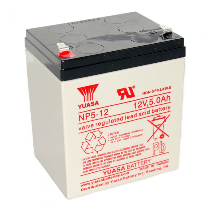 Yuasa NP Industrial Battery - YUANP5-12-187 | FortNine Canada