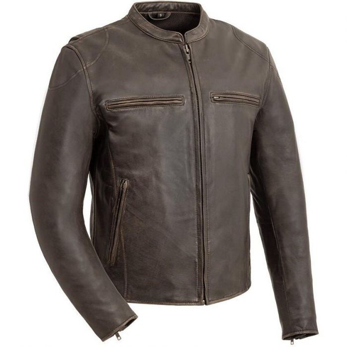 First Manufacturing Indy Motorcycle Leather Jacket | FortNine