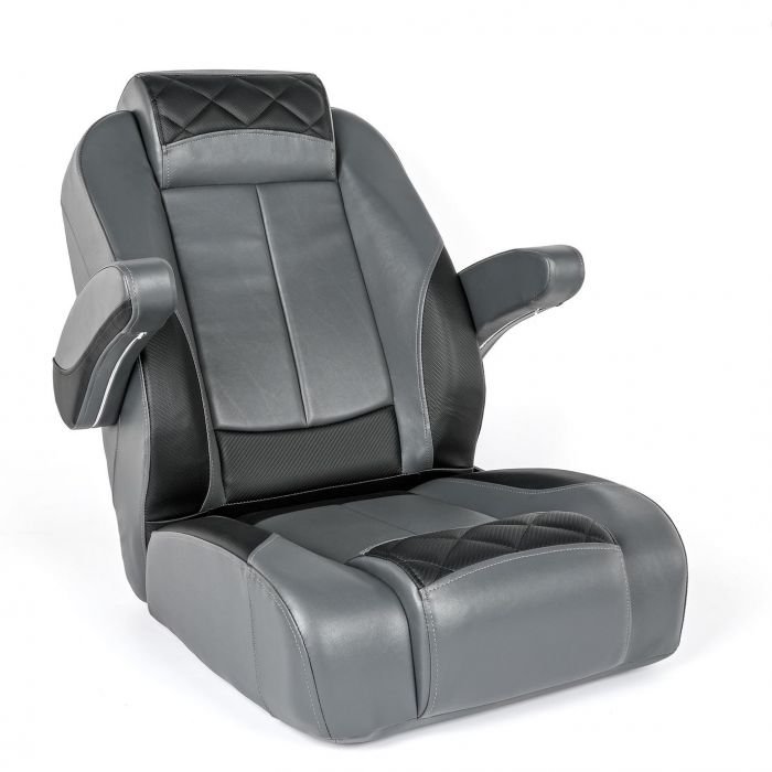 Kimpex Captain Boat Seat High-back captain seat - 22587A6 | FortNine Canada