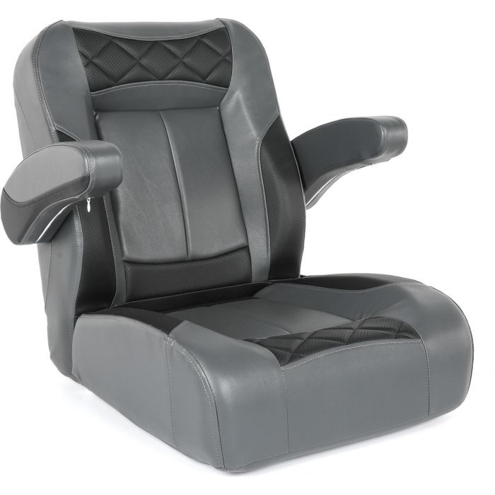 Kimpex Captain Boat Seat Low-back captain seat - 22588A6 | FortNine Canada