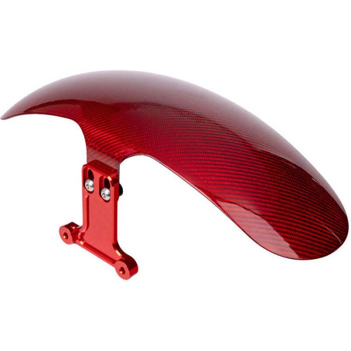 Original Garage Moto Carbon Fiber Fender Kit Gold Plating - Red 3K ...