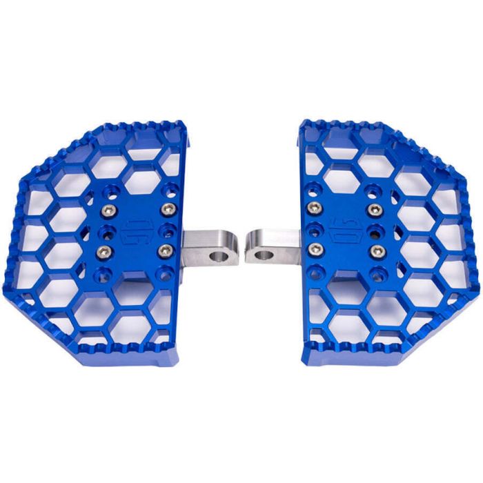 Original Garage Moto HoneyComp V3 Mini Floorboards Blue - P-PG-53-GD ...