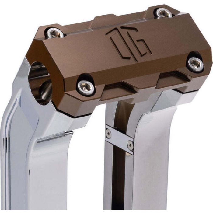 Original Garage Moto Straight Risers Chrome - 6.5" - Bronze - H-RS-06 ...