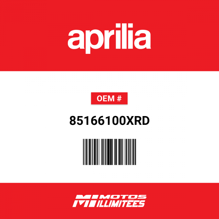 Aprilia Tank Cover - 85166100XRD | FortNine