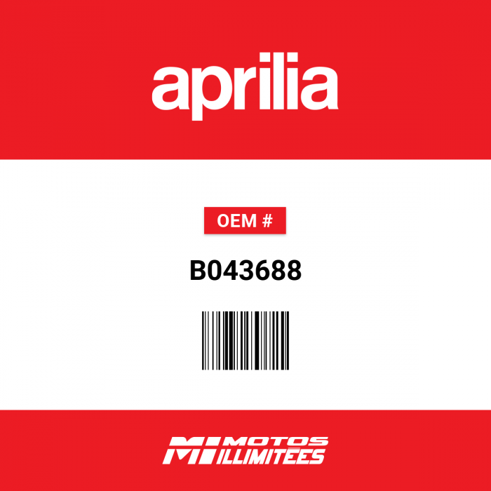 Aprilia Sticker - B043688 | FortNine Canada