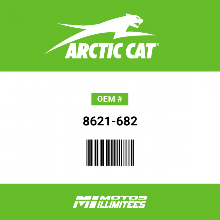 Arctic Cat Decal Side Panel Upper Forward Right - 8621-682 | FortNine ...