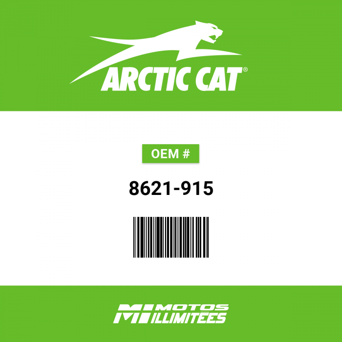 Arctic Cat Decal Tunnel Blue 154" - 8621-915 | FortNine Canada