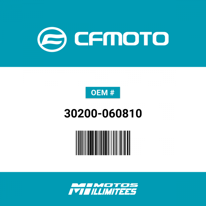 CFMoto Nut M6 - 30200-060810 | FortNine Canada