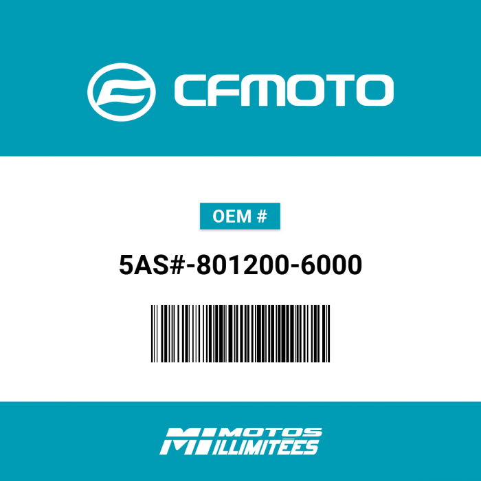 CFMoto Rear Bumper UFORCE 600/800XL - 5AS#-801200-6000 | FortNine Canada