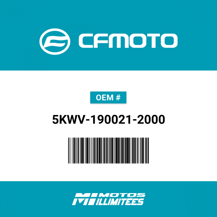 CFMoto Anti-Rolling Bar Left Hand Warning Label - 5KWV-190021-2000 ...