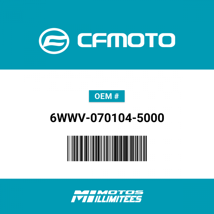 CFMoto Core Shaft - 6WWV-070104-5000 | FortNine Canada
