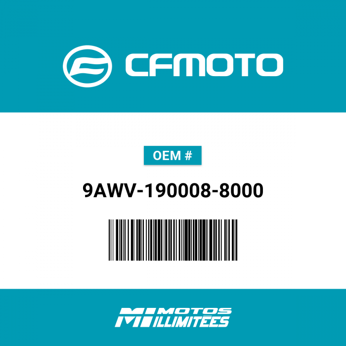 CFMoto Instruction Label - Gearshift - 9AWV-190008-8000 | FortNine Canada