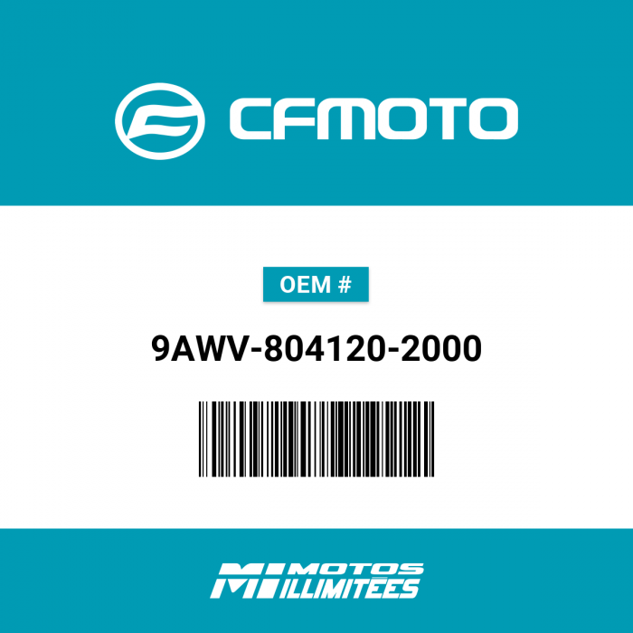 CFMoto Front Skid Plate Assembly - 9AWV-804120-2000 | FortNine Canada