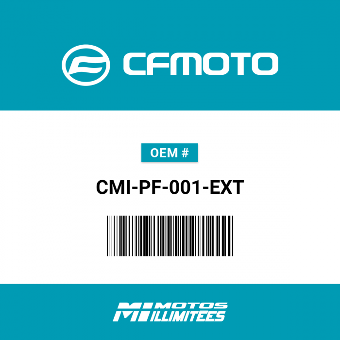 CFMoto Extension Plate for Snow Plow Chassis ATV - CMI-PF-001-EXT ...