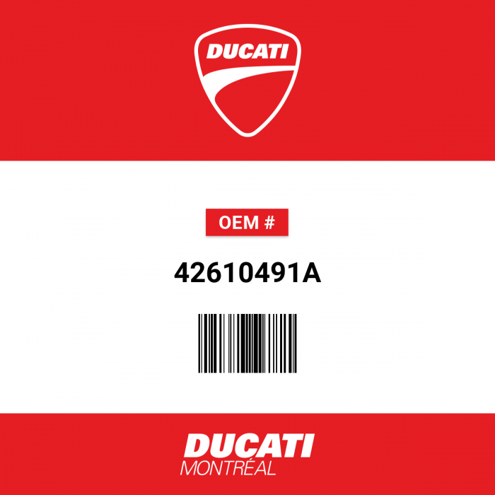 Ducati Filter Air - 42610491A | FortNine Canada