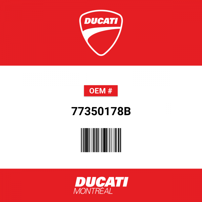 Ducati Tceir Screw M4X8 8.8 Din7984 Ststr008 - 77350178B | FortNine