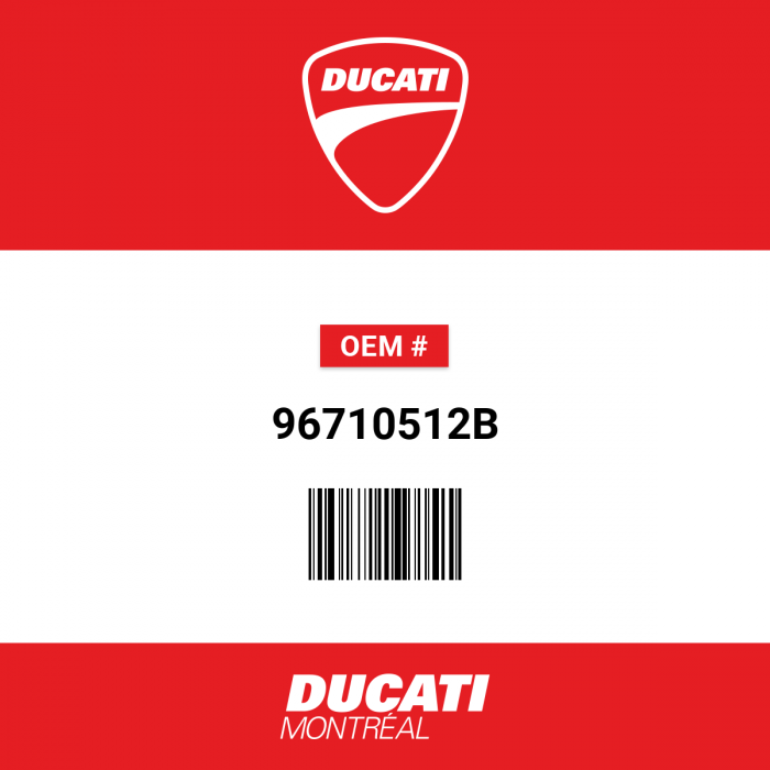 Ducati Classic Left Hand Side Pannier - 96710512B | FortNine Canada