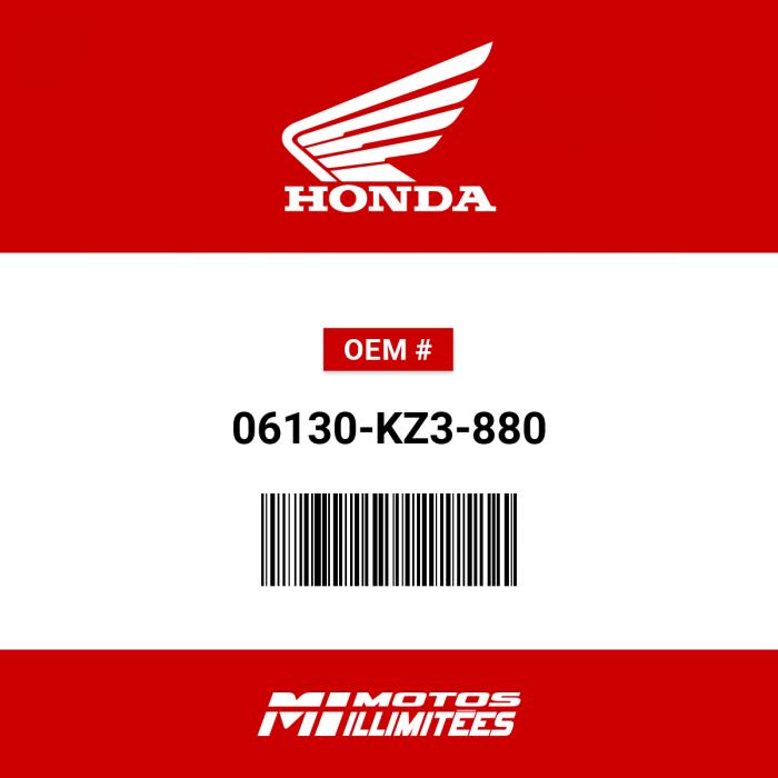 Honda Crankshaft Set - 06130-KZ3-880 | FortNine Canada