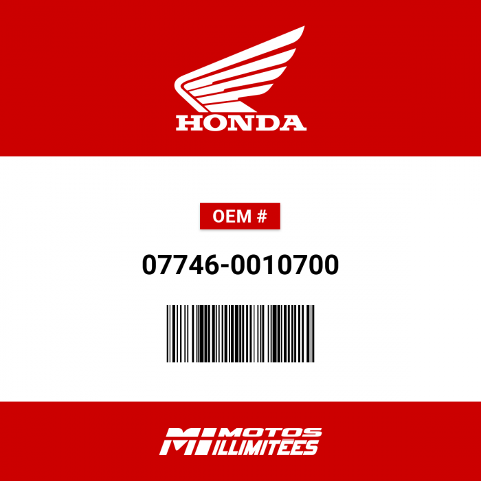 Honda Attachment 24X26 mm - 07746-0010700 | FortNine Canada