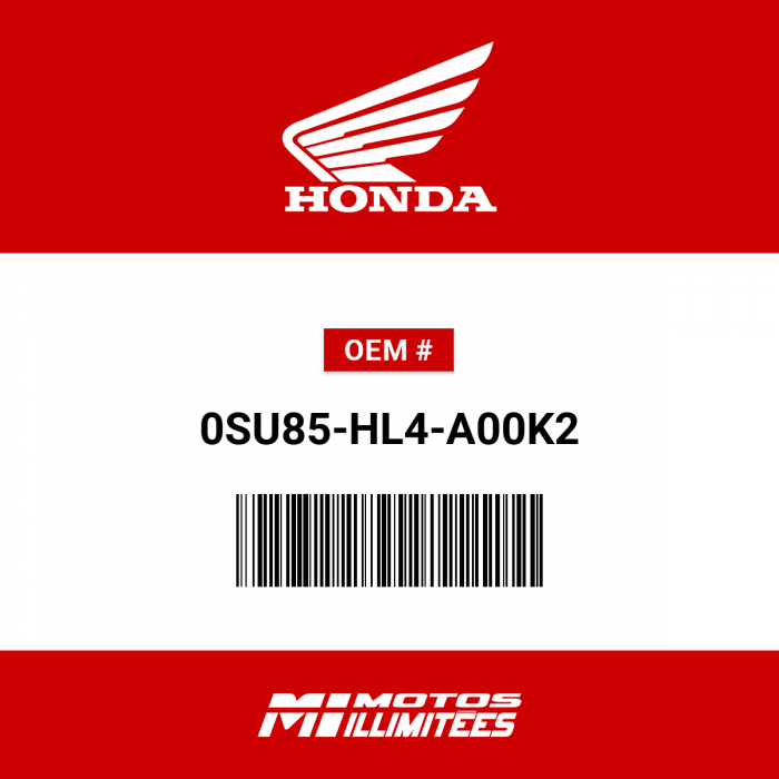 Honda Hardware Kit - 0SU85-HL4-A00K2 | FortNine Canada