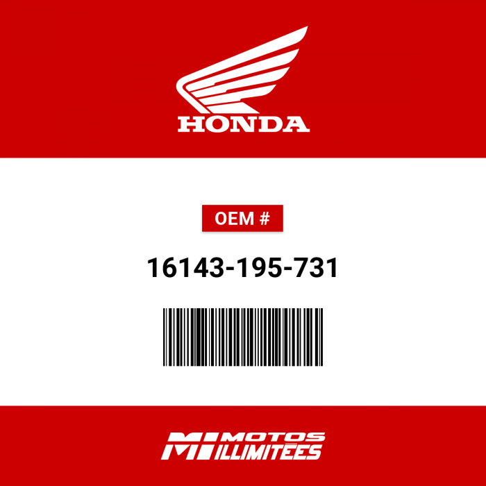 Honda Tube Air Vent - 16143-195-731 | FortNine Canada