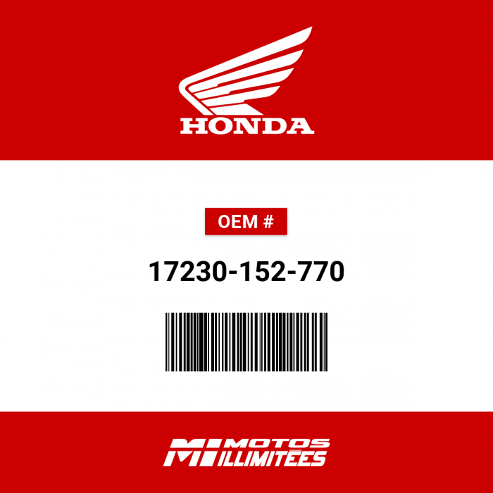 Honda Housing Air Cleaner - 17230-152-770 | FortNine Canada