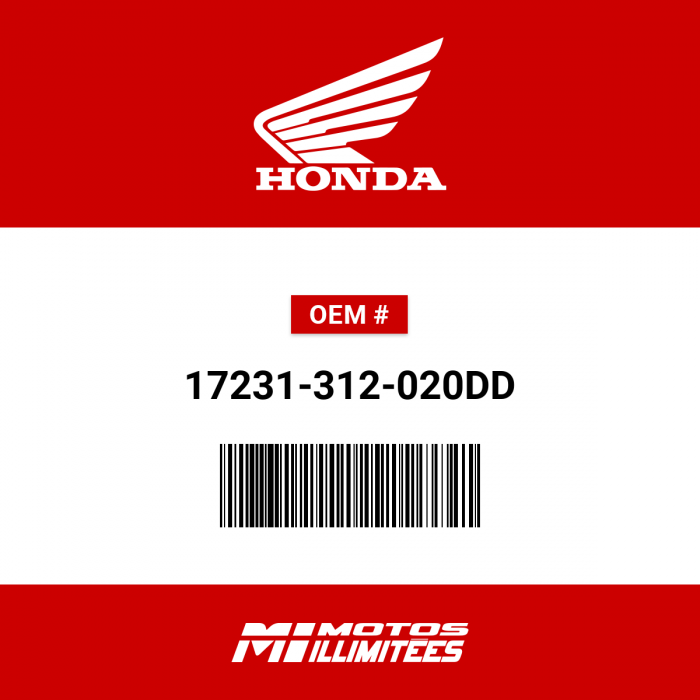 Honda Cover Right Air Cleaner YR1C (Candy Topaz Orange) - 17231-312 ...