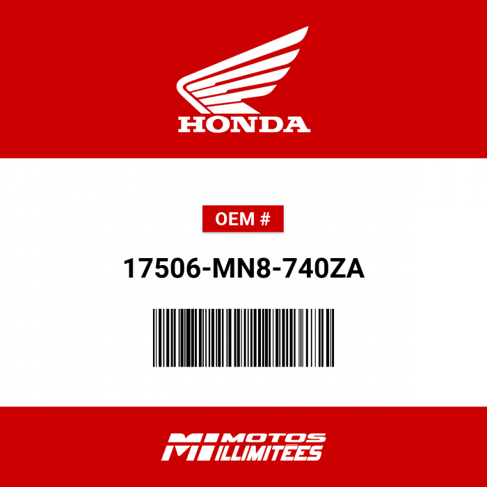 Honda Tank Set Fuel R157 (Type-1) (WL) (Italian Red) - 17506-MN8-740ZA ...