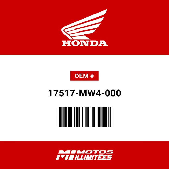 Honda Holder Rod - 17517-MW4-000 | FortNine Canada