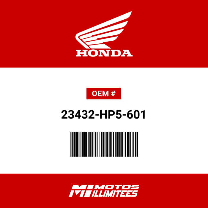 Honda Shifter Countershaft Second &Reverse Gear - 23432-HP5-601 ...