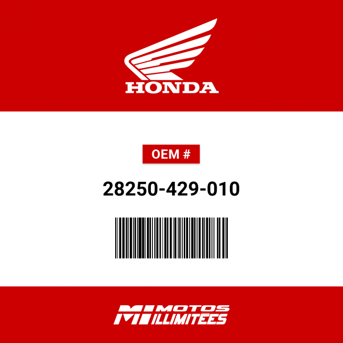 Honda Spindle Kick Starter - 28250-429-010 | FortNine Canada