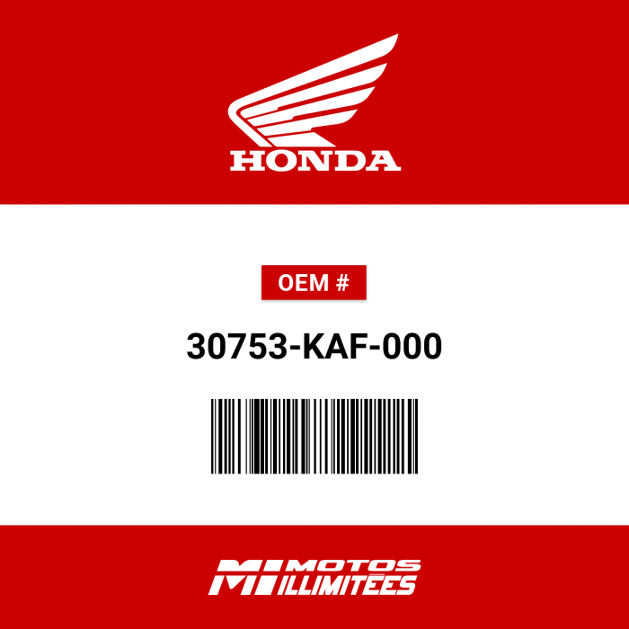 Honda Cap Assembly Ignition (3-2) - 30753-KAF-000 | FortNine Canada