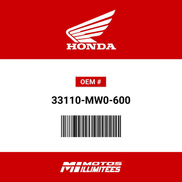 Honda Seal Headlight - 33110-MW0-600 | FortNine Canada