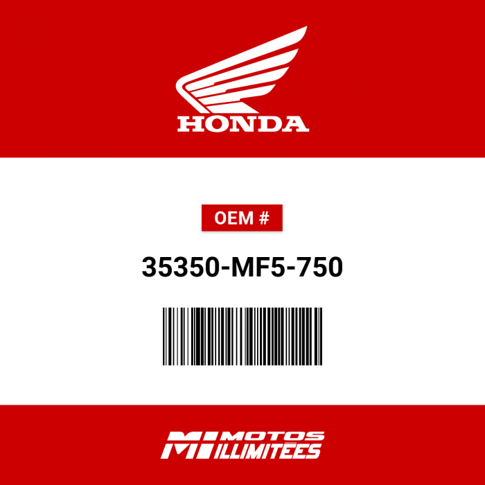 Honda Switch Assembly RearS - 35350-MF5-750 | FortNine