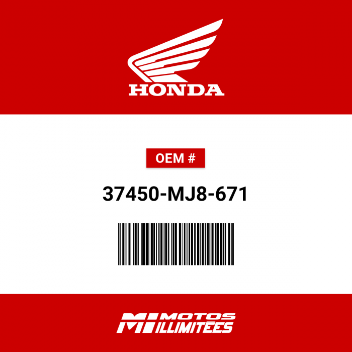 Honda Meter Assembly Temperature - 37450-MJ8-671 | FortNine Canada