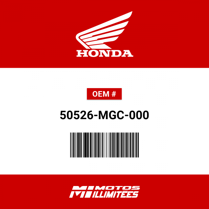 Honda Pipe Main Stand Shaft - 50526-MGC-000 | FortNine Canada
