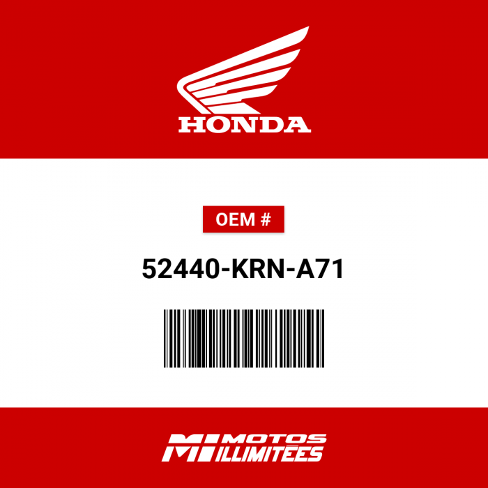 Honda Adjuster Compression Damping Force - 52440-KRN-A71 | FortNine Canada