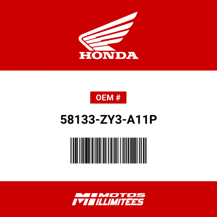 Honda 3 x 15 5/8 x 11 Stainless Steel Propeller (R) - 58133-ZY3-A11P ...