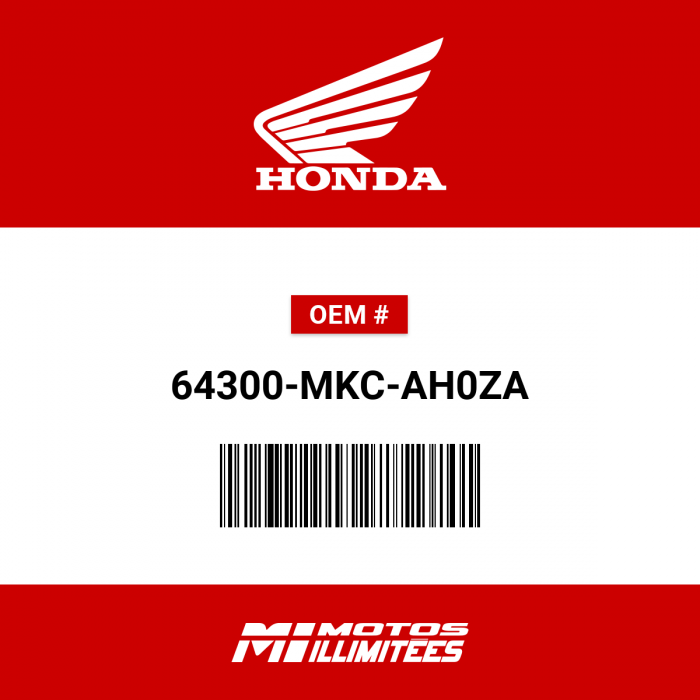 Honda Cowl Assembly Right Middle (TYPE1) (WL) - 64300-MKC-AH0ZA ...