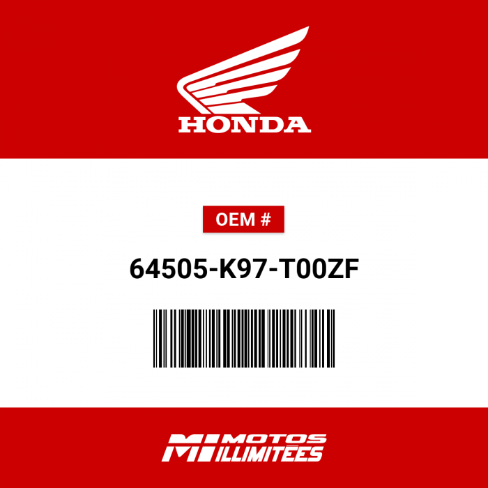 Honda Molding Right Headlight YR320M (Bright Bronze Metallic) - 64505 ...