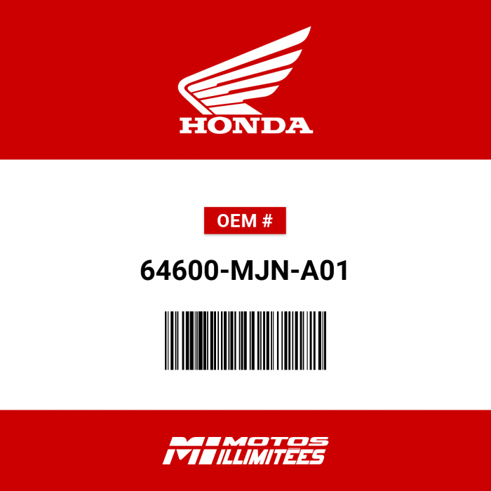 Honda Pocket Assembly R - 64600-MJN-A01 | FortNine Canada