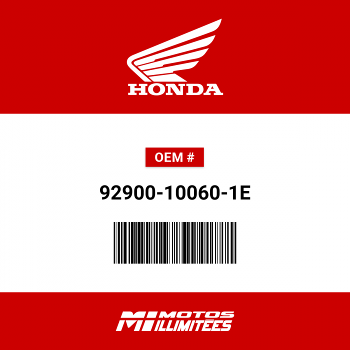 Honda Bolt Stud 2 - 92900-10060-1E | FortNine Canada