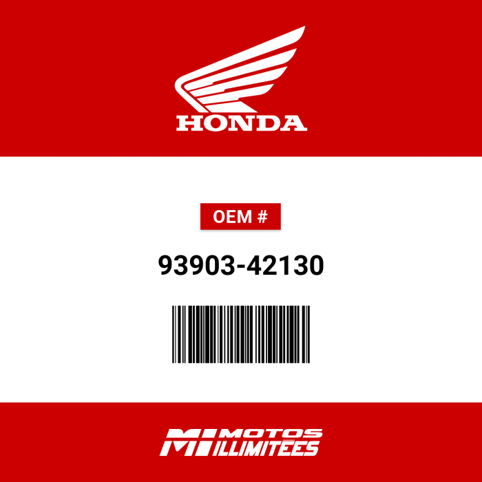 Honda Screw Tapping (3X8) - 93903-42130 | FortNine Canada