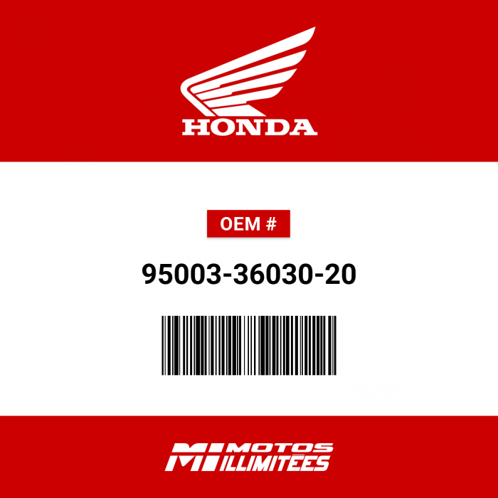 Honda Tube (11 x 13 x 300) - 95003-36030-20 | FortNine Canada