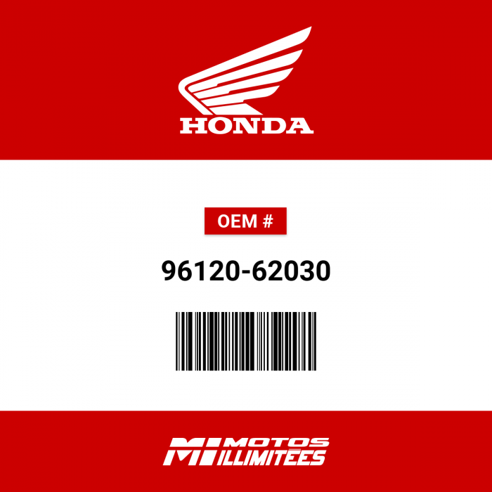 Honda Bearing Radial Ball (6203Z) - 96120-62030 | FortNine