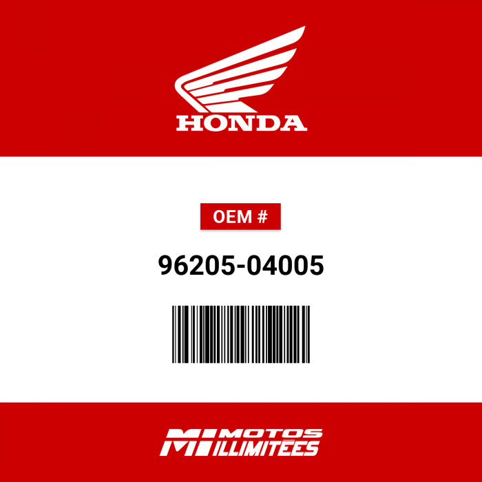 Honda Plug (4 x 5) - 96205-04005 | FortNine