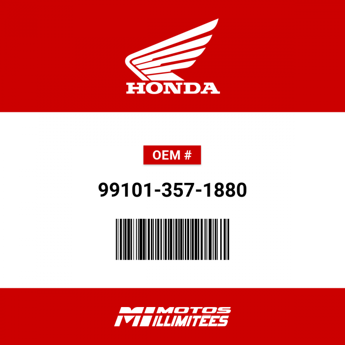 Honda Jet Main (#188) Jet Main (#190) - 99101-357-1880 | FortNine Canada