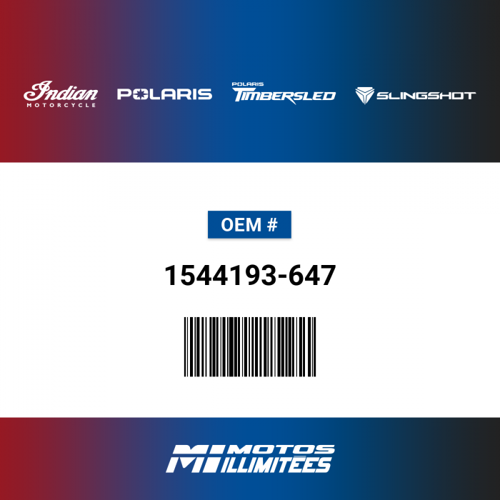 Polaris / Indian Weld Fta Long Orgbrst - 1544193-647 | FortNine Canada
