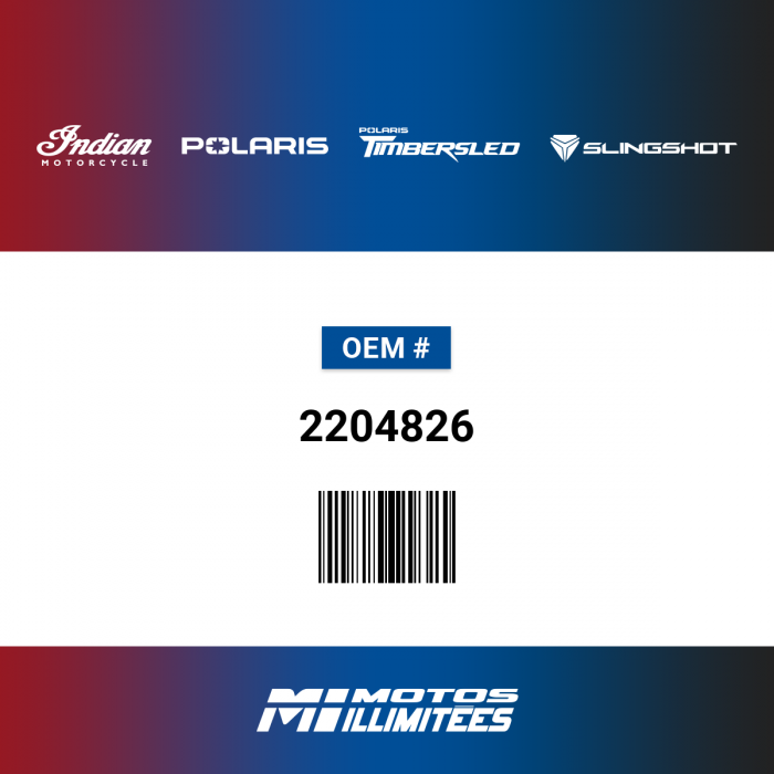 Polaris / Indian Kit-Hardware Plow Titanium - 2204826 | FortNine Canada